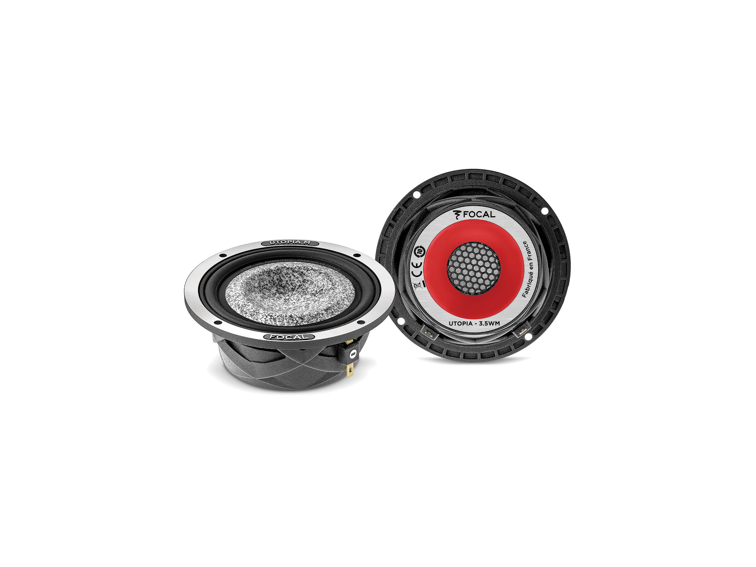 Focal Utopia M | 3.5WM - One-way 3.5" Car Audio Midrange Set | Fhrx Studios