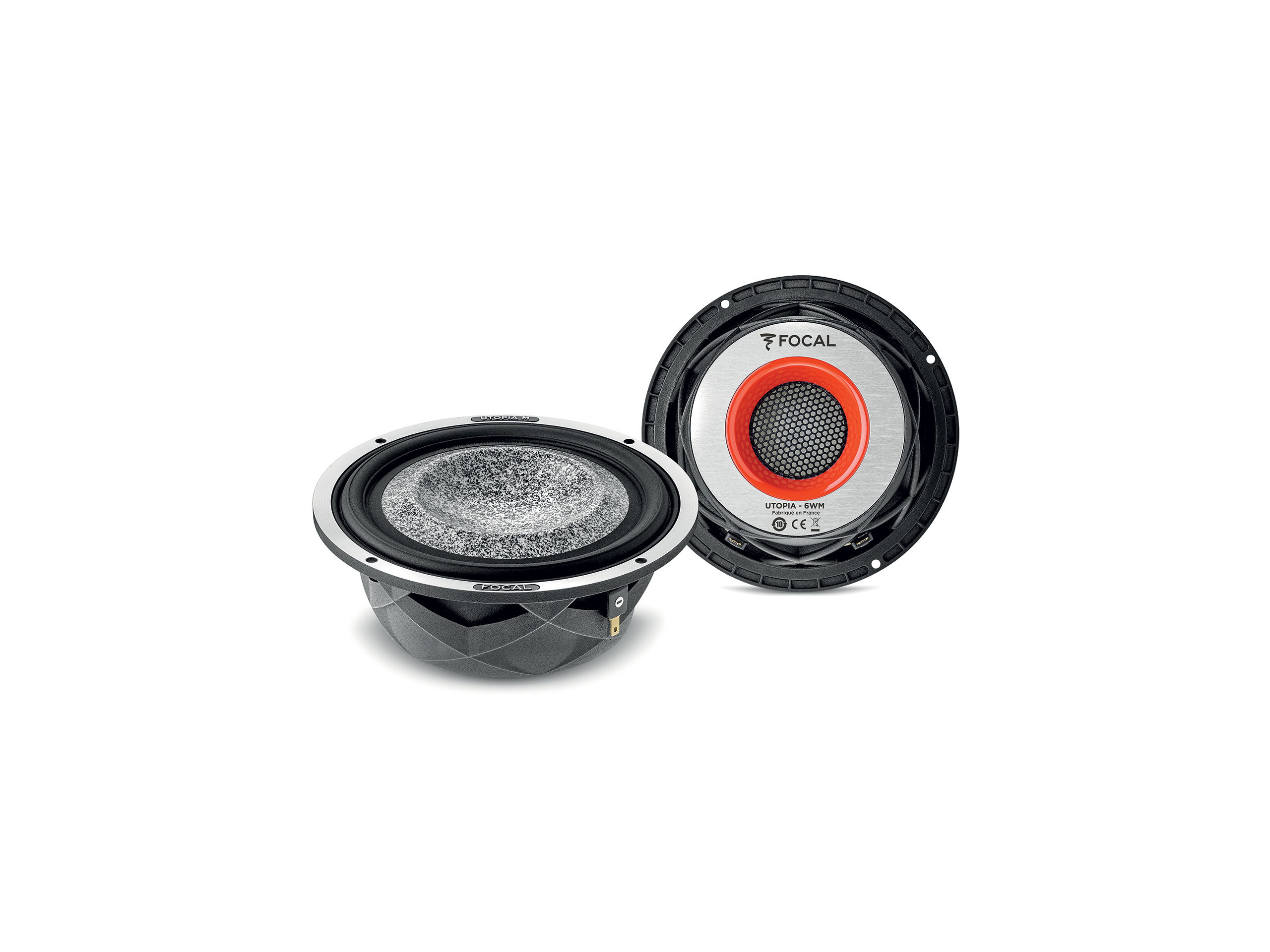 Focal Utopia M | 6WM - One-way 6.5" Car Audio Midrange Set | Fhrx Studios