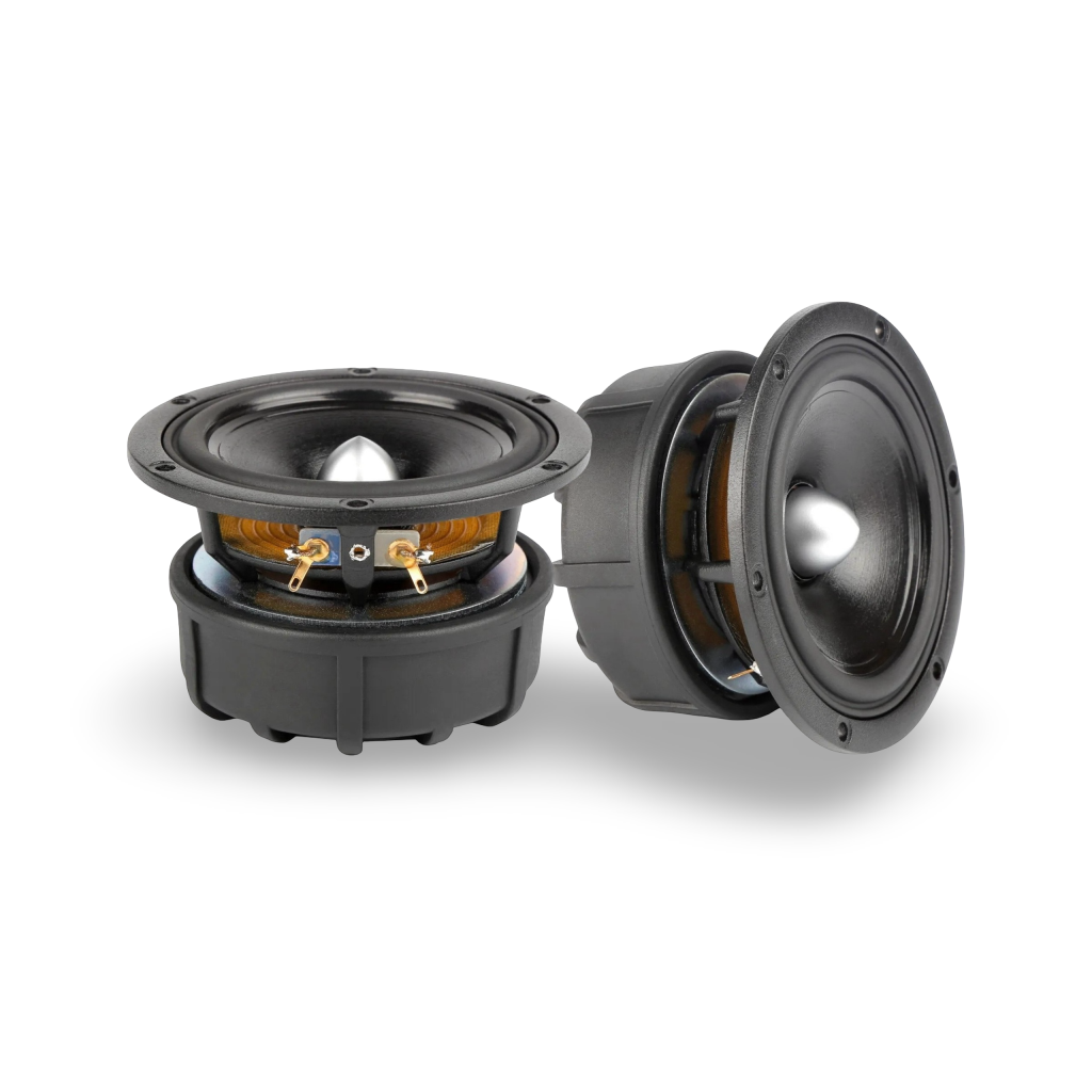 Seas Lotus Reference | RM120 - One-way 4" Car Audio Midrange Set | Fhrx ...