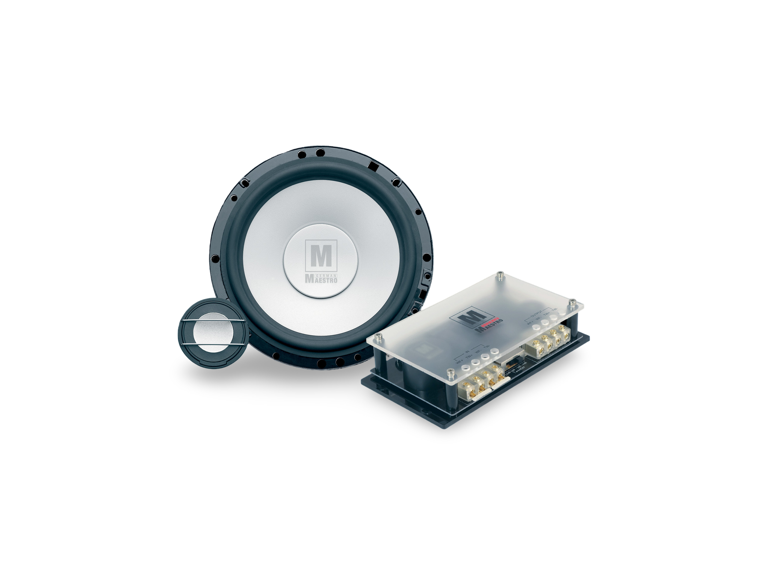 German Maestro M-Line | MS 6.2 - Two-way 6.5" Car Audio Component ...