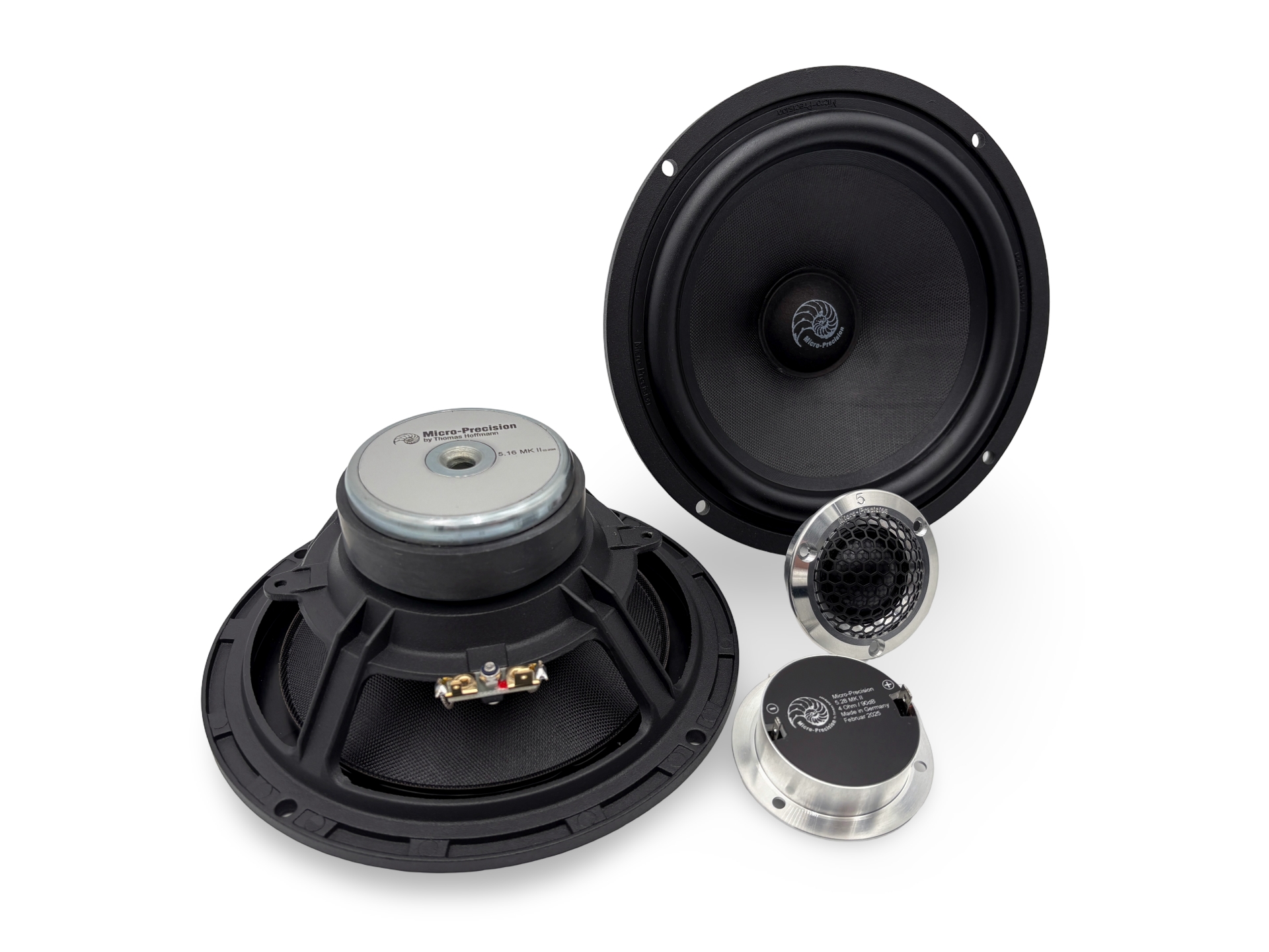 Micro-Precision 5-Series | 5.S2 - Two-way 6.5" Car Audio Component Speaker Set | Fhrx Studios