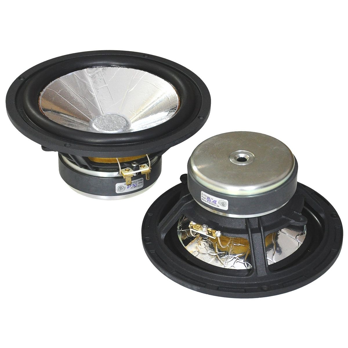 Micro-Precision Z-Series | Z.170 - One-way 6.5" Car Audio Midrange Set ...