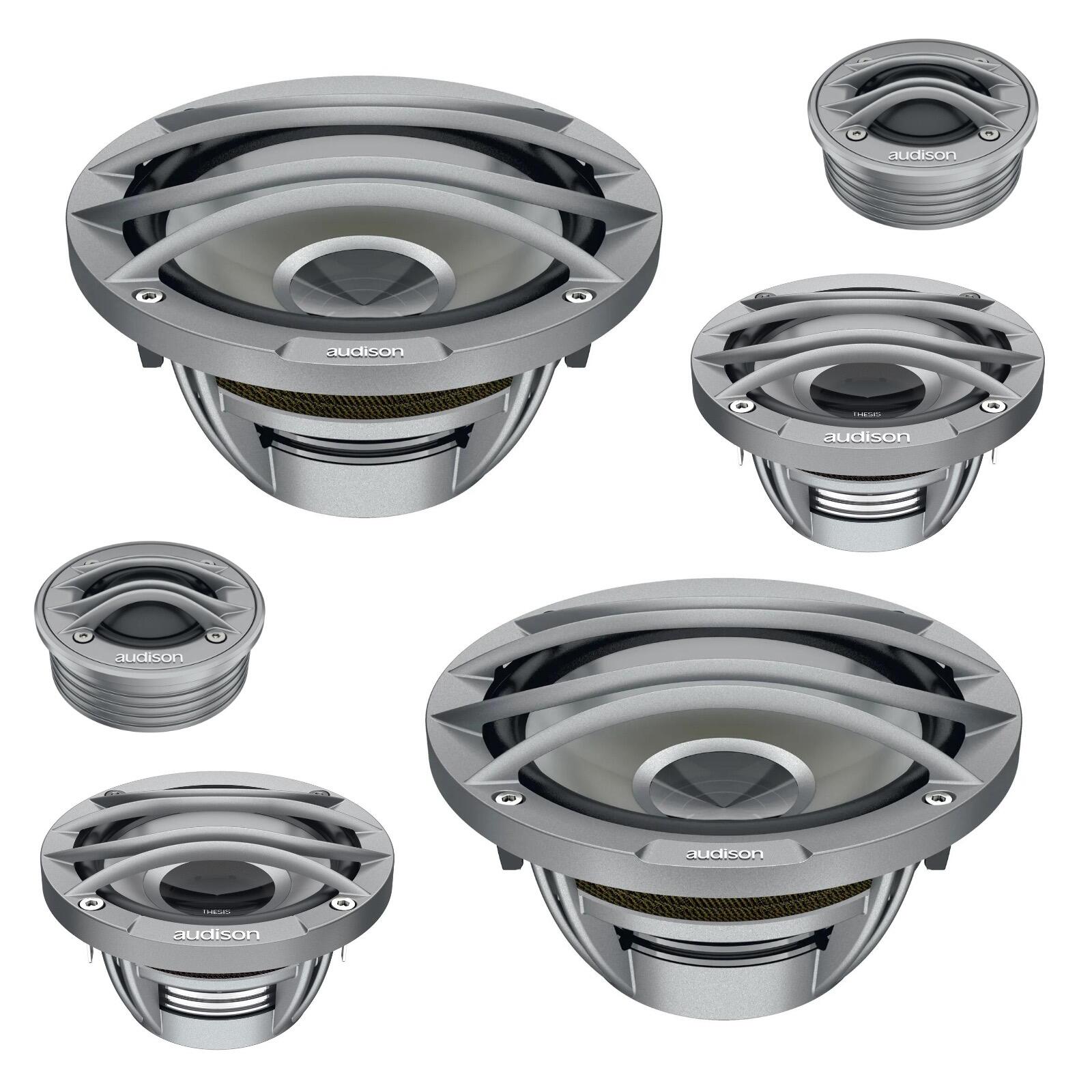 Audison Thesis | TH K3 II A Orchestra – Three-way 6.5″ Car Audio ...