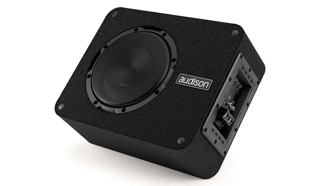 Audison Prima | APBX 8 AS2 - 8" Car Audio Enclosed Active Subwoofer ...