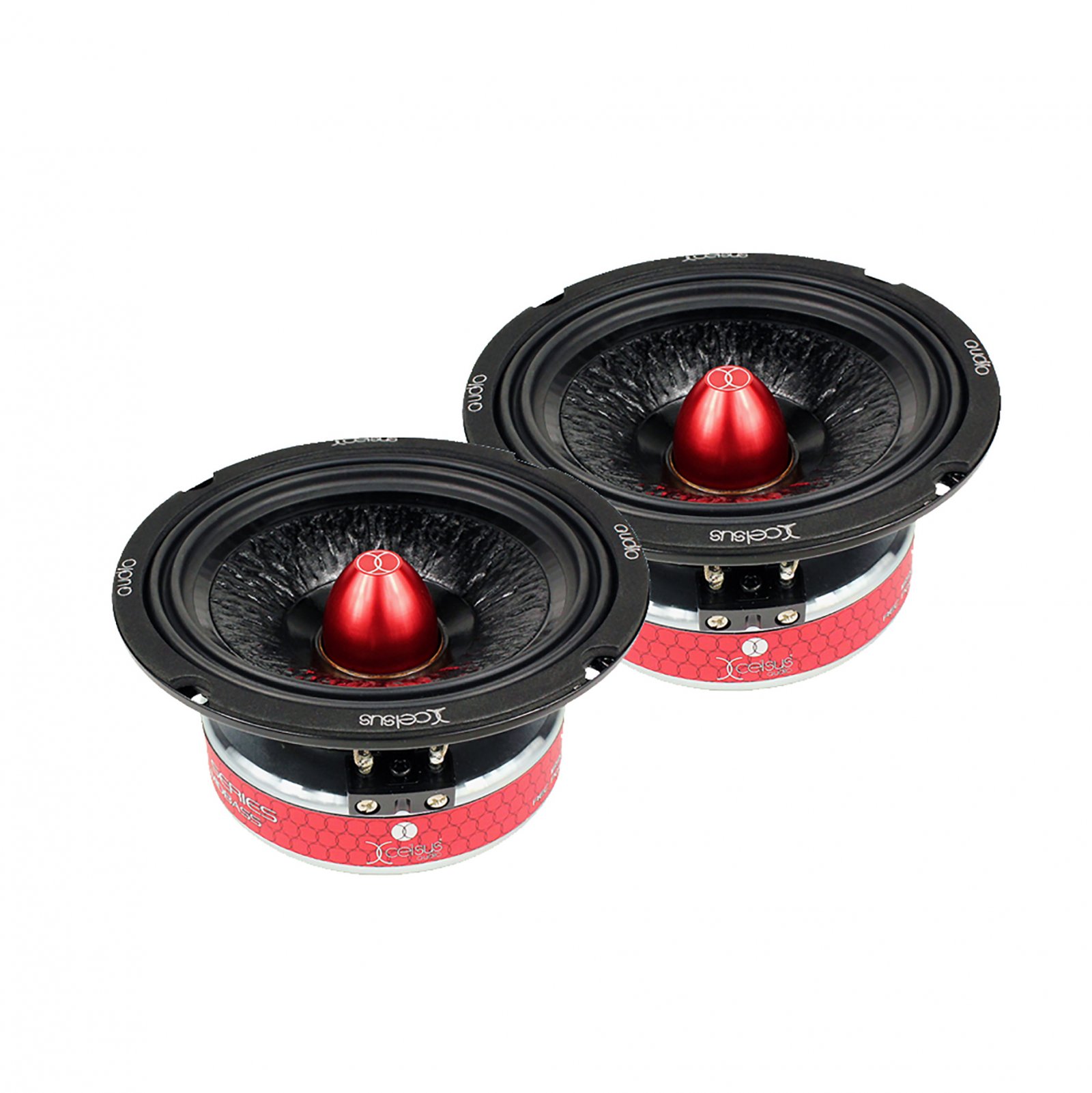 Xcelsus Ultra SQL | XUSM6 - One-way 6.5" Car Audio Midrange Set | Fhrx ...