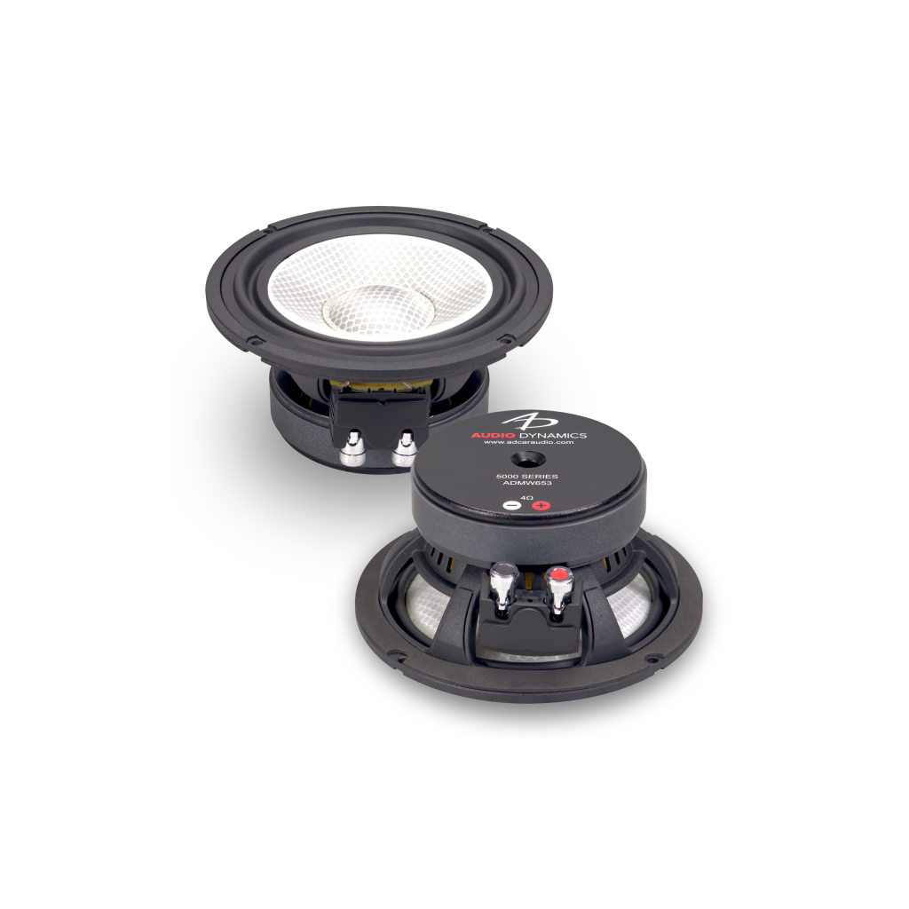 Audio Dynamics 5000 | MW653 - One-way 6.5" Car Audio Midrange Set ...