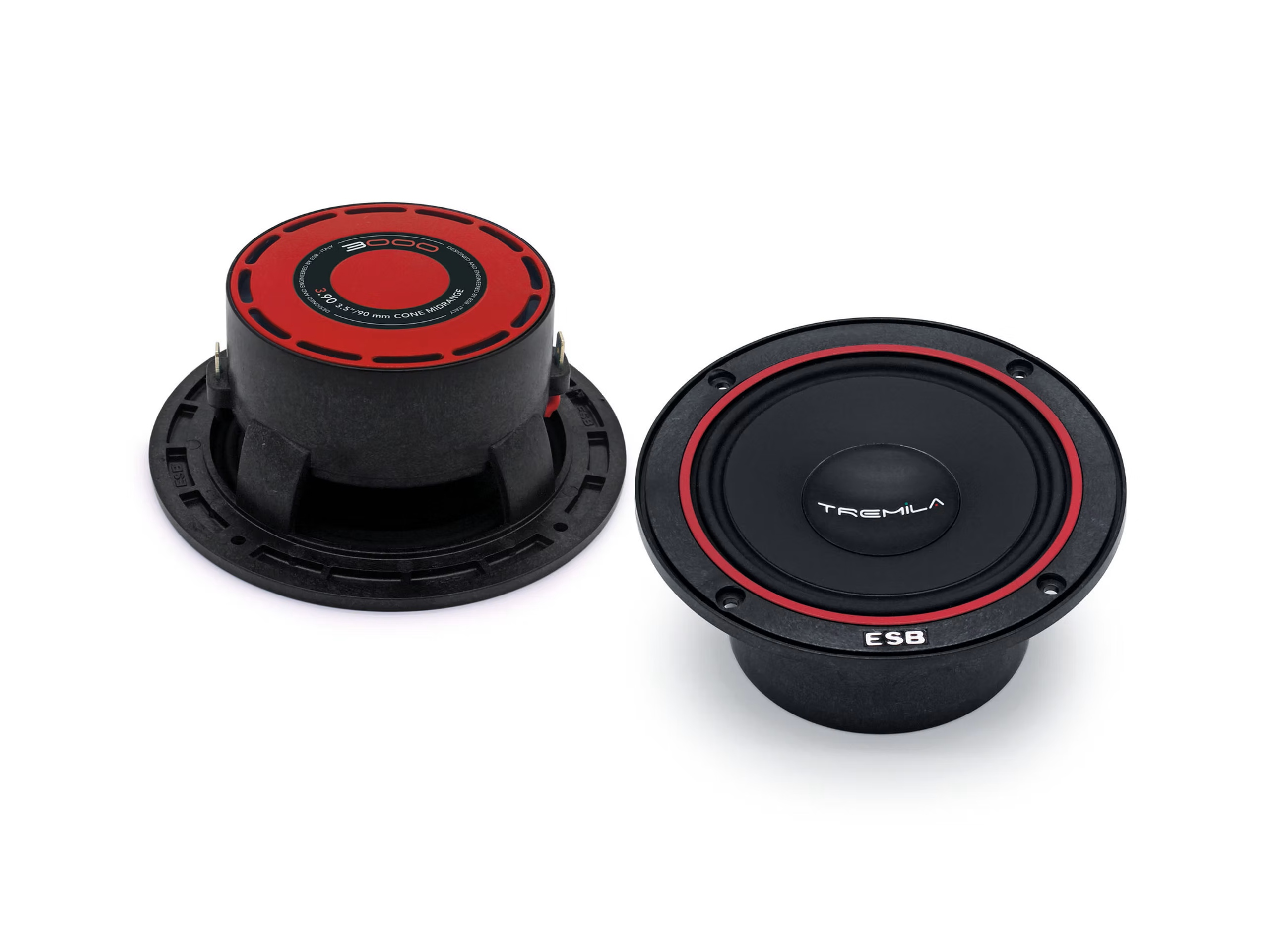 ESB 3000 | 3.90 - One-way 3.5" Car Audio Midrange Set | Fhrx Studios
