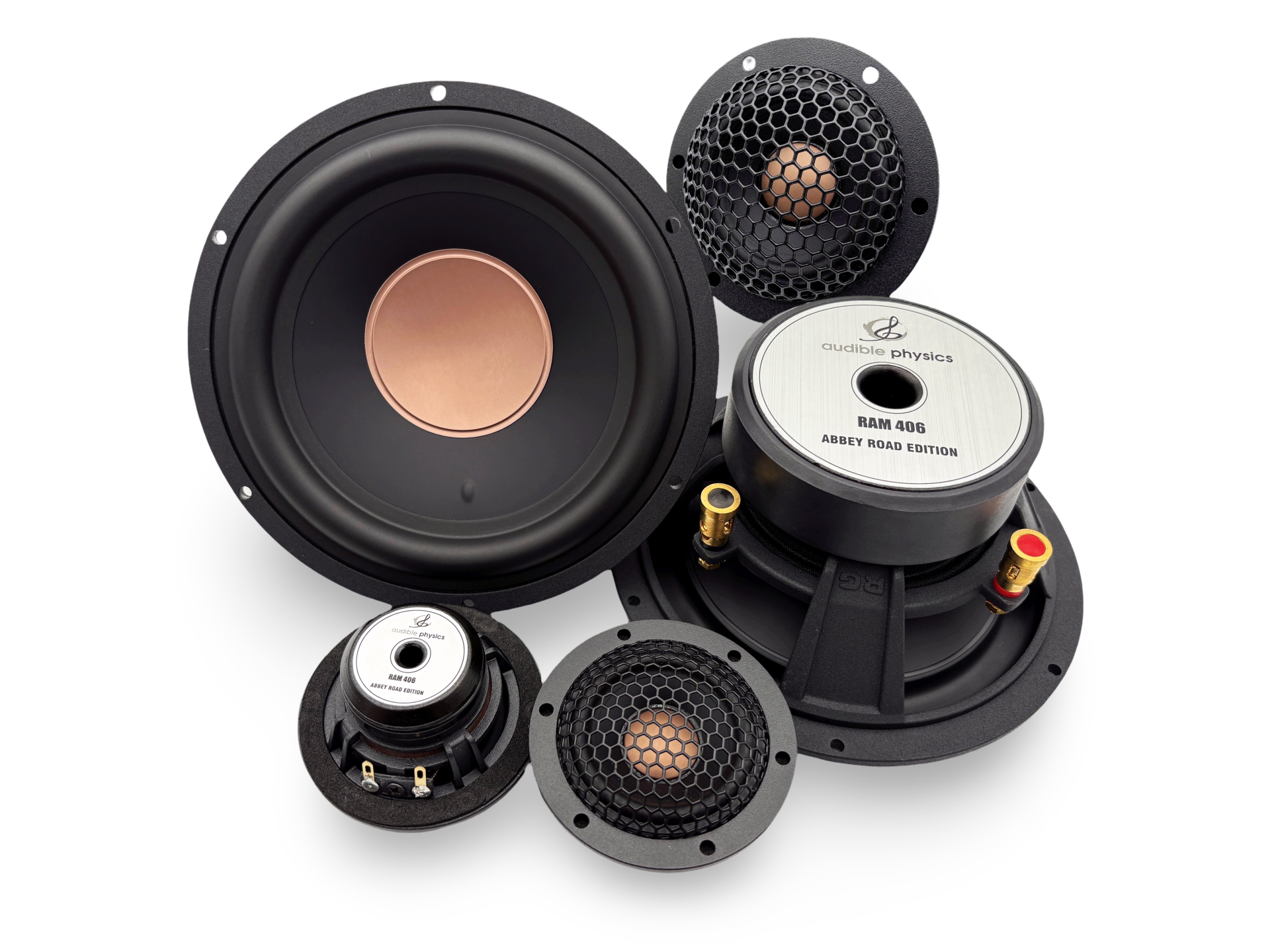Audible Physics RAM | RAM 406 CTR - Two-way 6.5" Car Audio Component ...